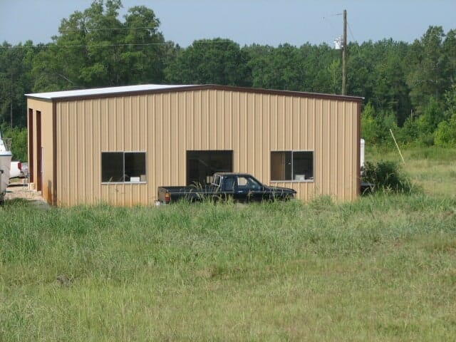 Metal Storage Building in North Augusta, SC - MBMI Metal Buildings