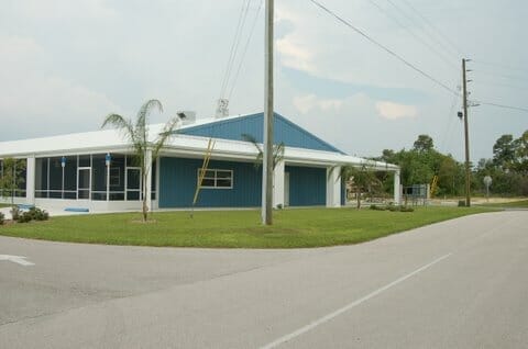 Steel Community Center in Sebring, FL - MBMI Metal Buildings