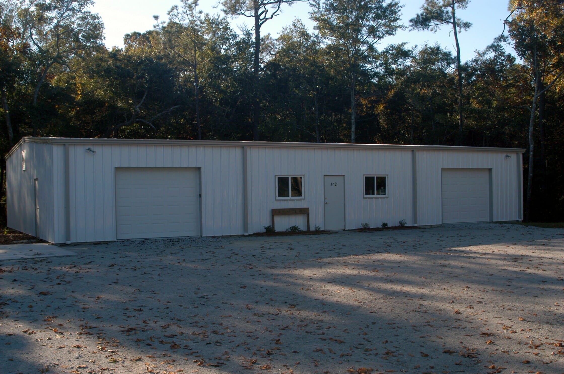 Steel Storage Building in North Myrtle Beach, SC - MBMI Metal Buildings
