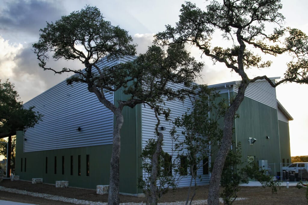Metal Community Center Building in San Antonio, TX - MBMI Metal Buildings