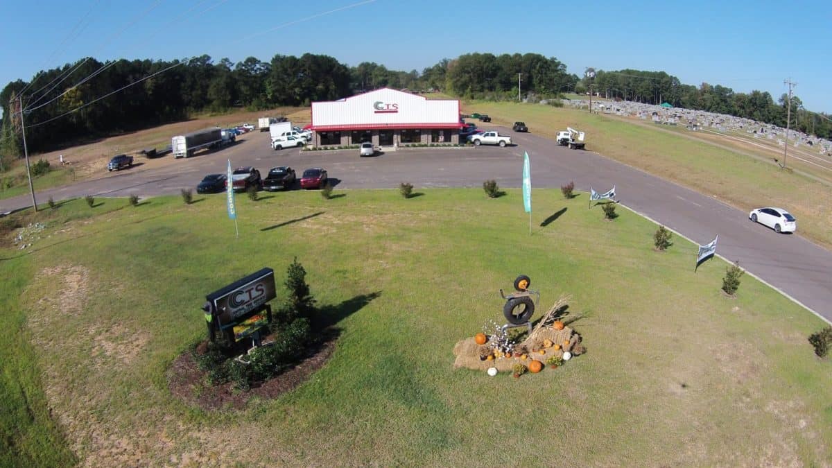 Tire Service Building in West, MS - MBMI Metal Buildings
