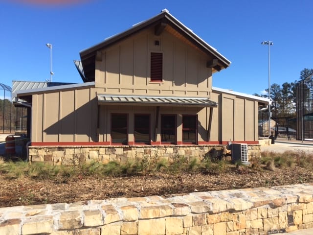 Custom Designed Building in Milton, GA - MBMI Metal Buildings