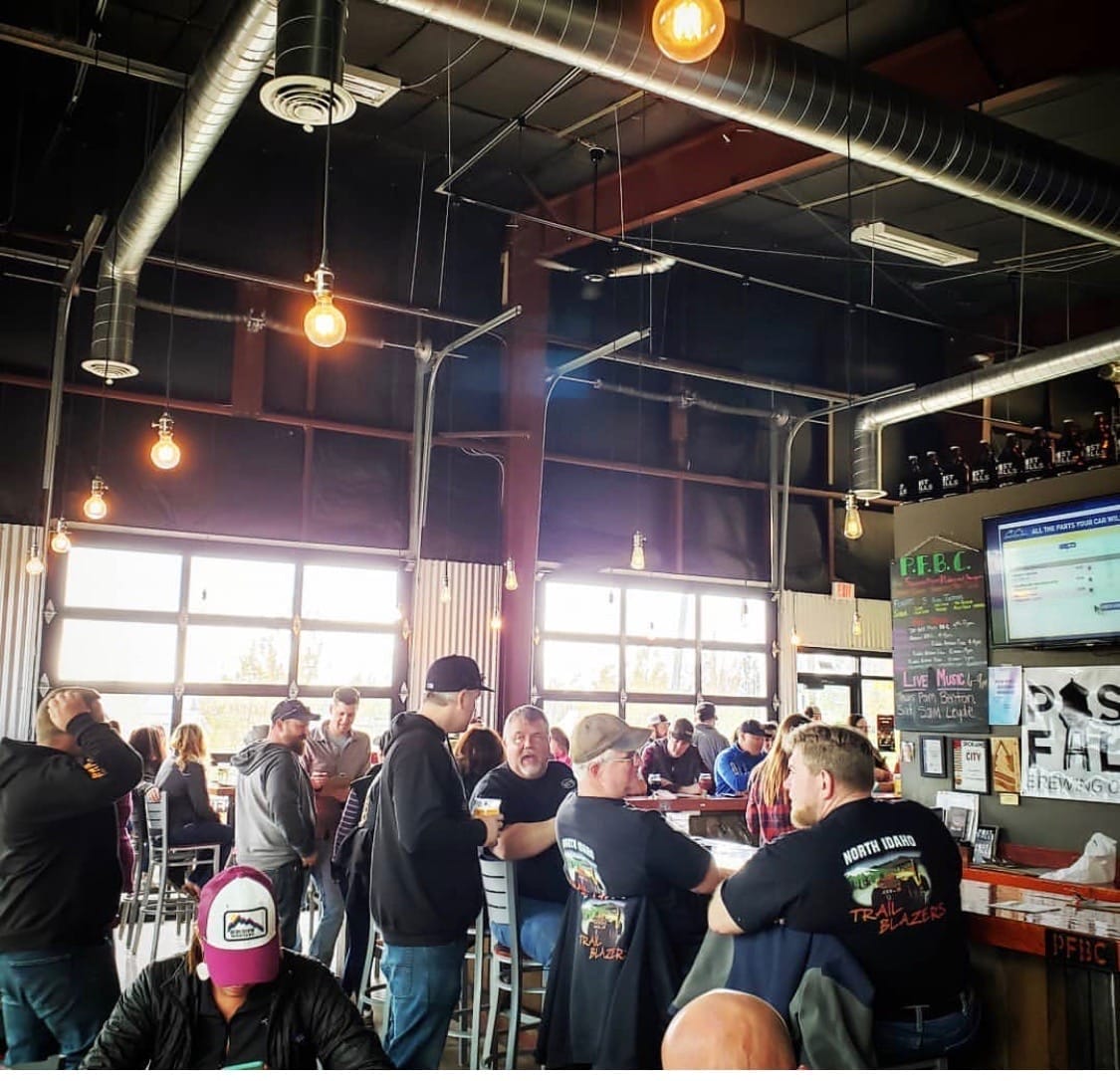 Brewery & Bar in Post Falls, ID - MBMI Metal Buildings
