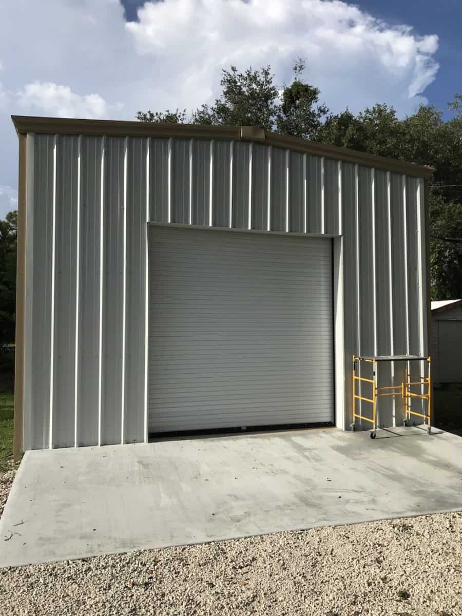 Garage in Miami, FL - MBMI Metal Buildings