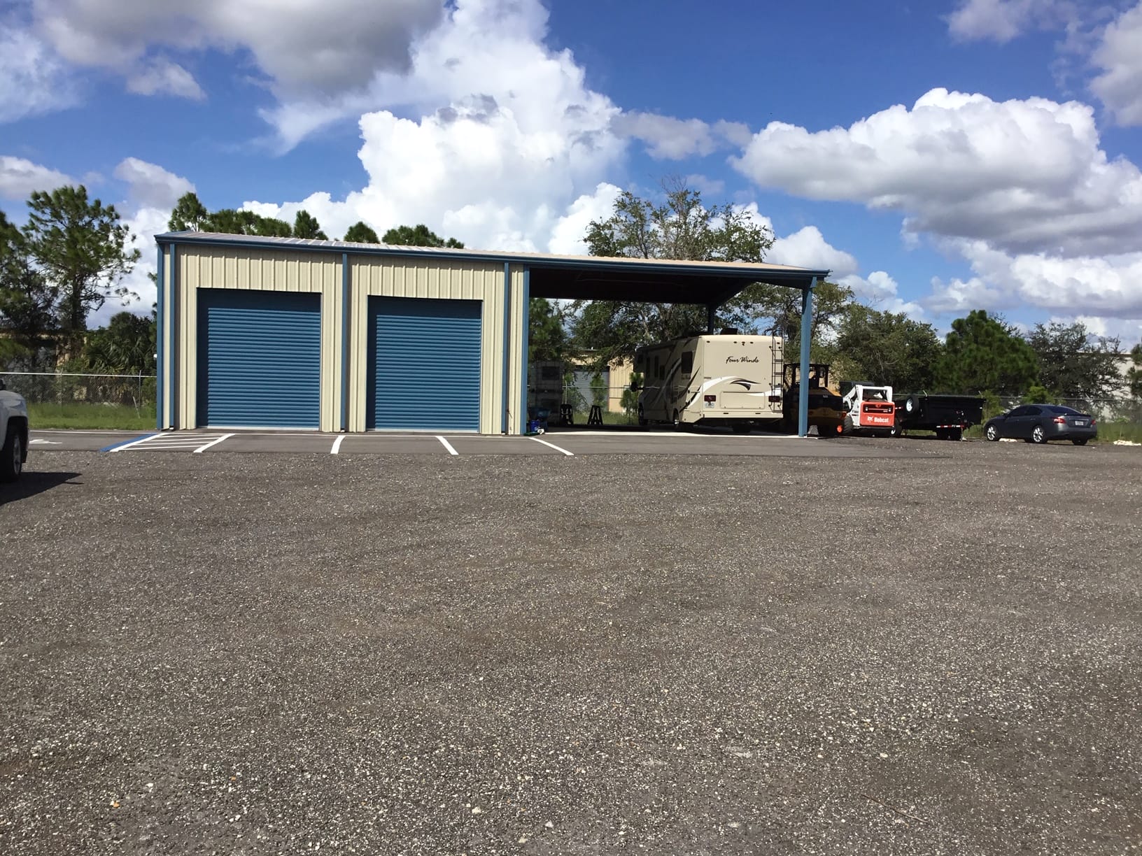 Office & Storage Building in Lehigh Acres, FL - MBMI Metal Buildings