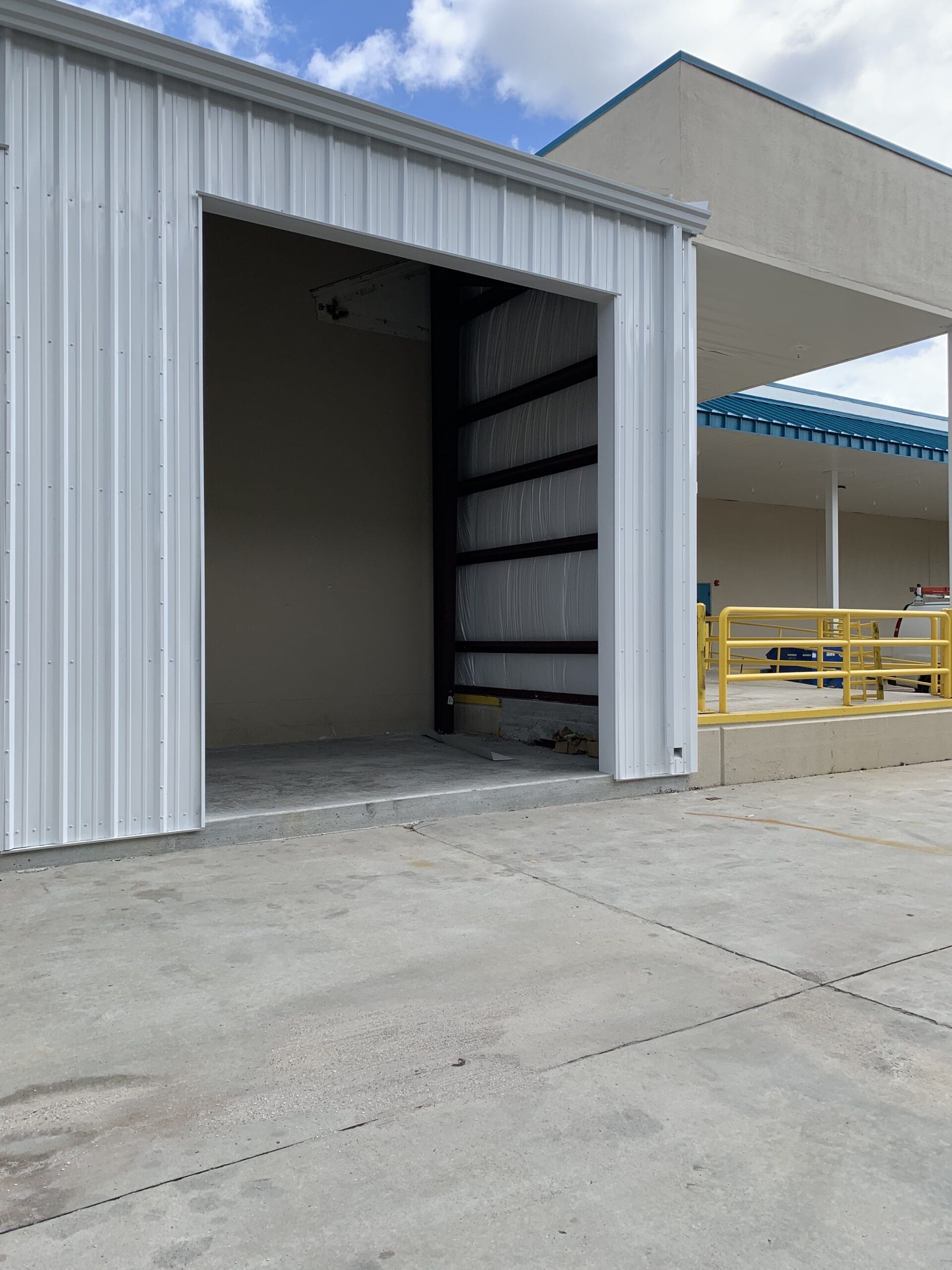 Commercial Building Addition In Lake Worth, FL - MBMI Metal Buildings