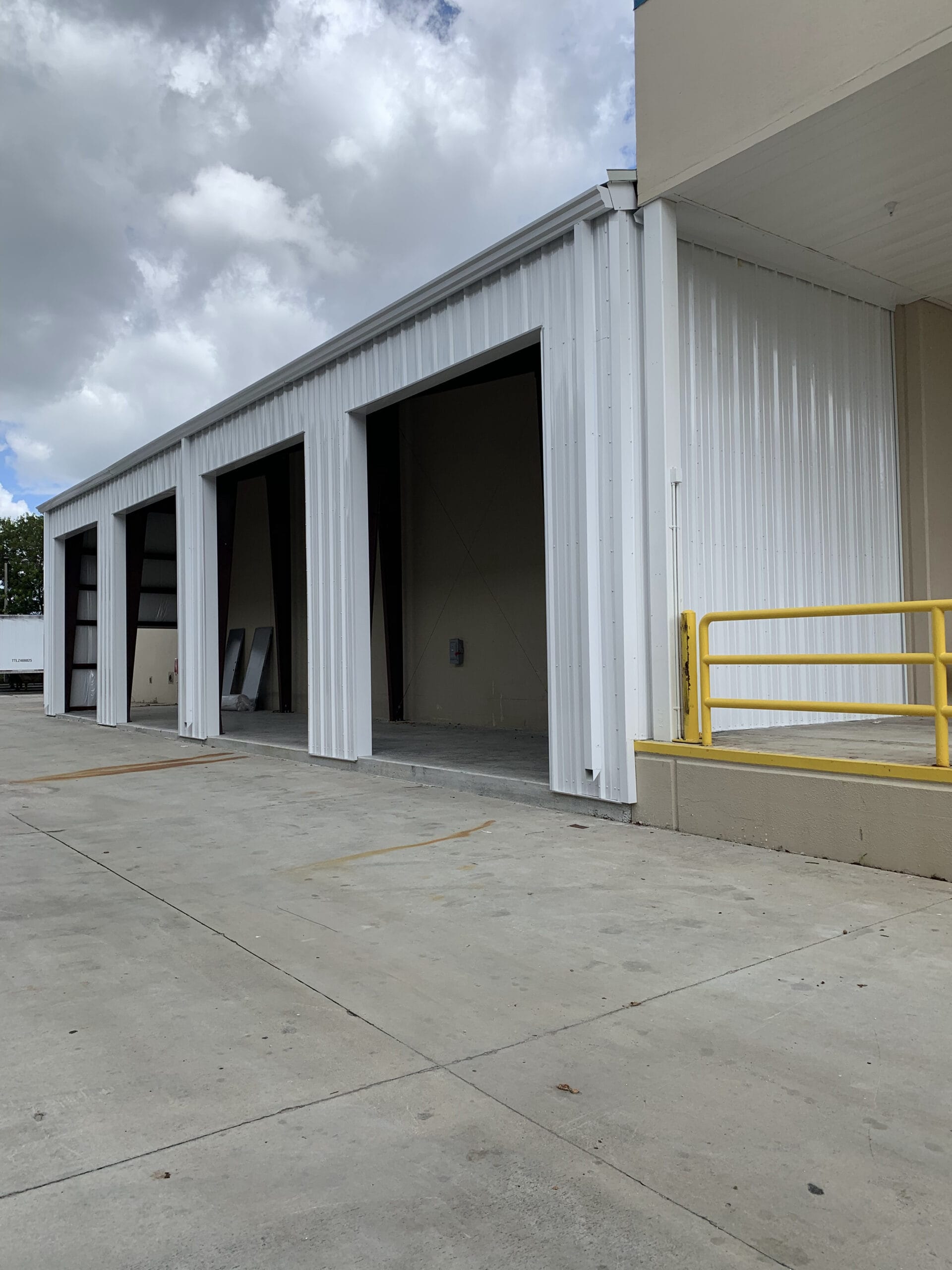 Commercial Building Addition In Lake Worth, FL - MBMI Metal Buildings