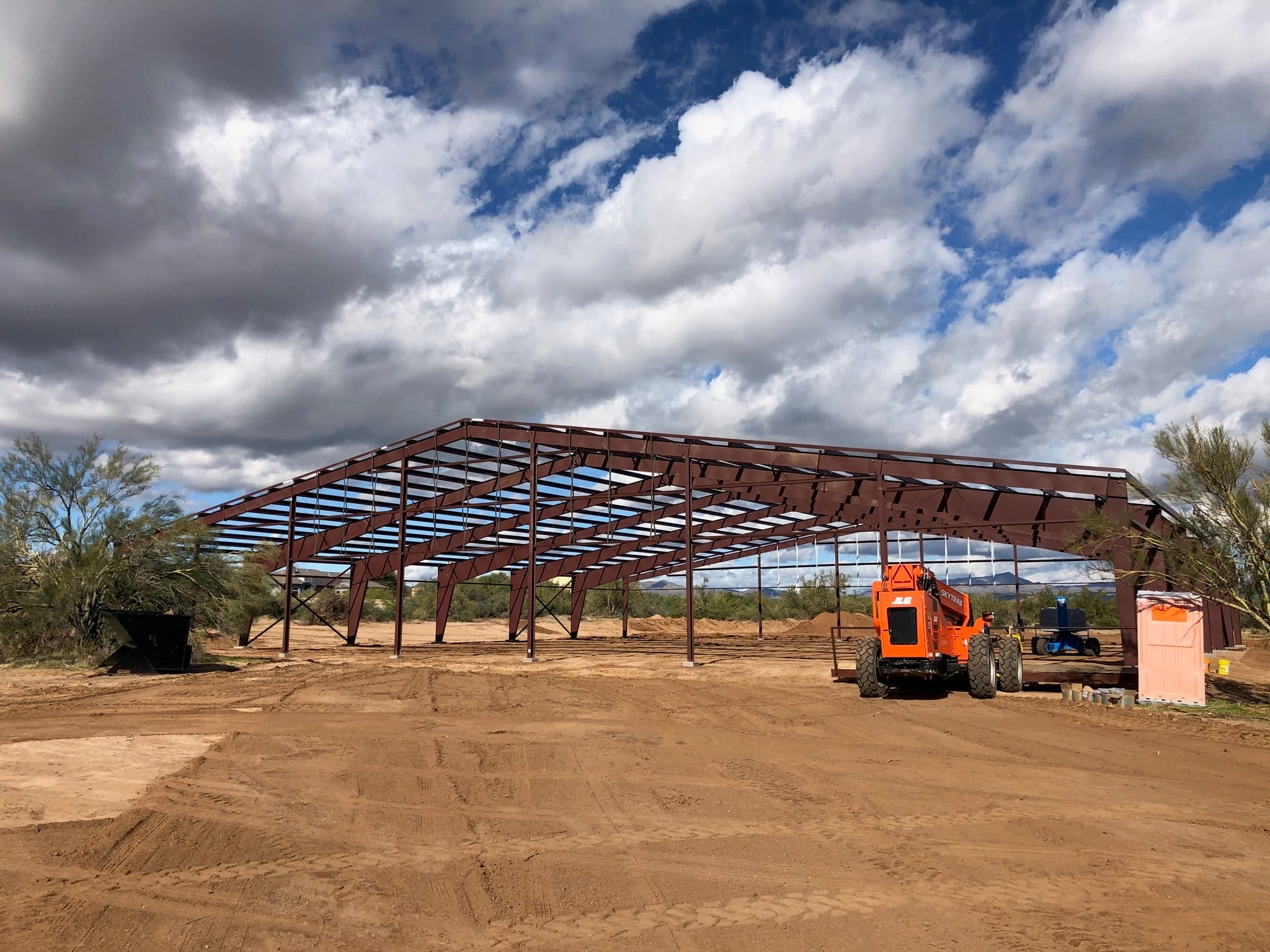 Large Roof System Equestrian Riding Arena in Scottsdale, AZ - MBMI ...