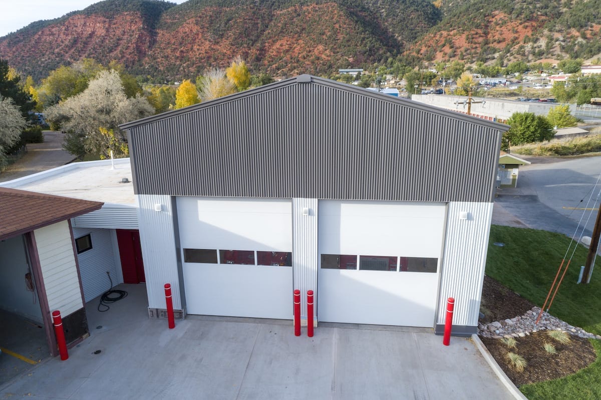 Fire Station in Glenwood Springs, CO - MBMI Metal Buildings
