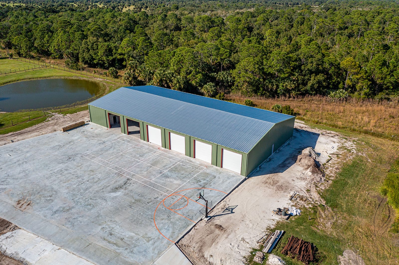 Commercial Shop in Okeechobee, FL - MBMI Metal Buildings
